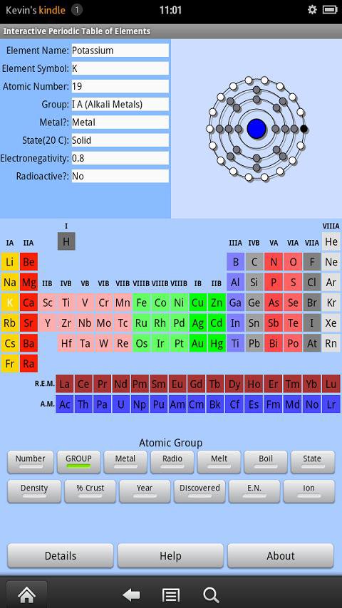 Android용 Periodic Table of Elements - APK 다운로드
