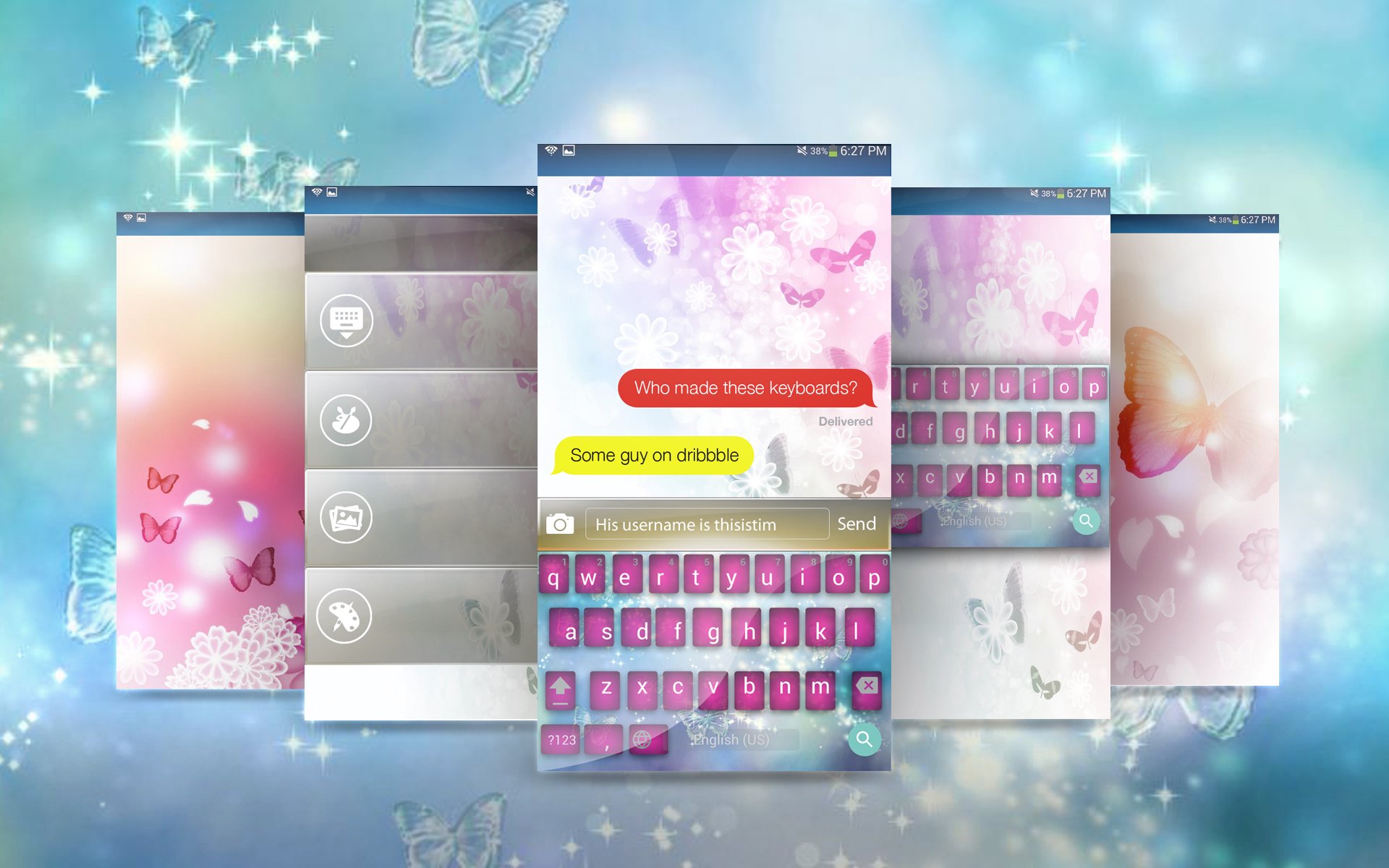 Girly Theme for kika keyboard APK for Android Download