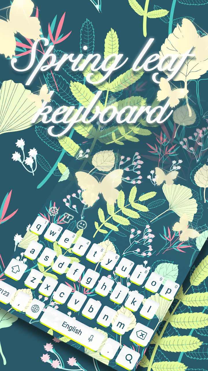 Spring Leaf Keyboard APK for Android Download