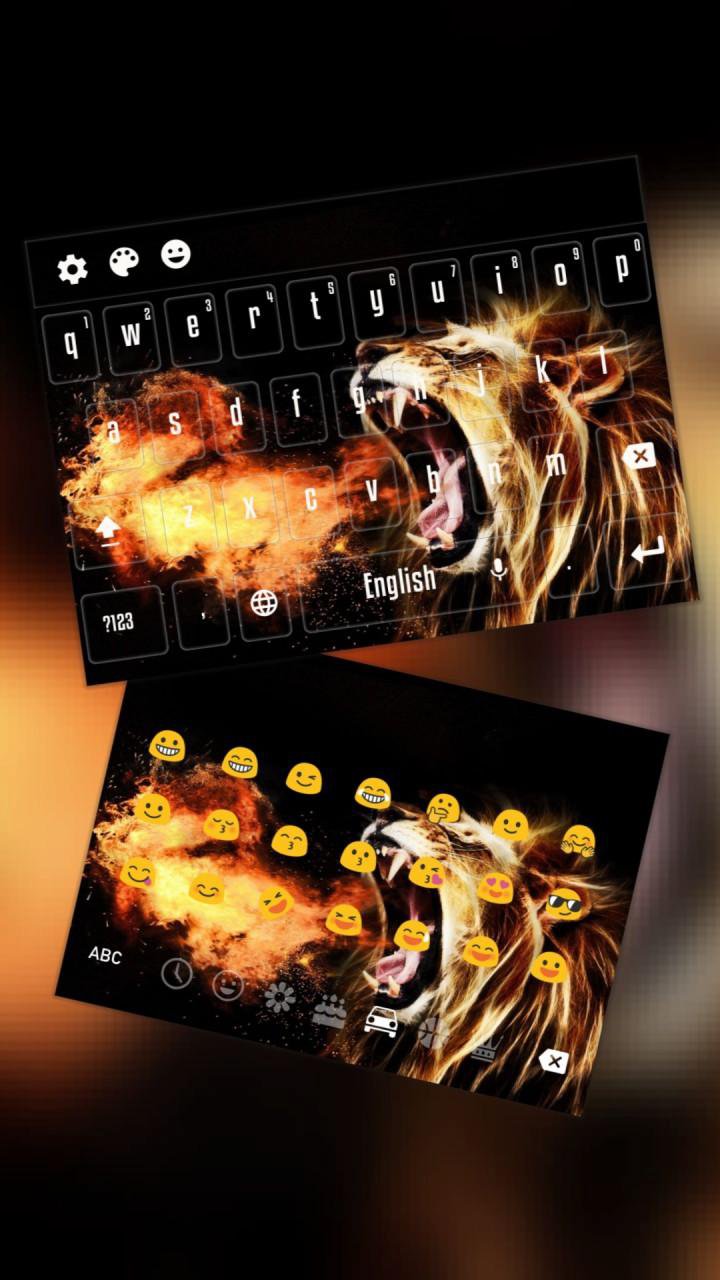 Fire Tiger Dark Theme APK للاندرويد تنزيل