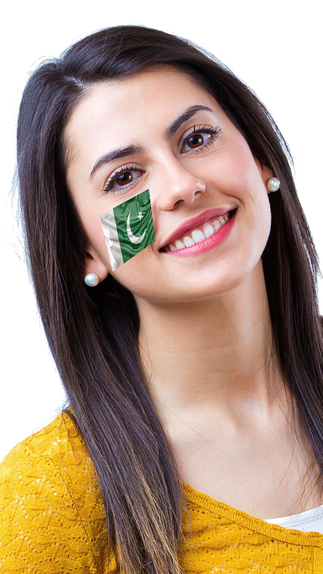 Pakistan Flag Face Maker - Flag Face Photo Frame APK for Android Download