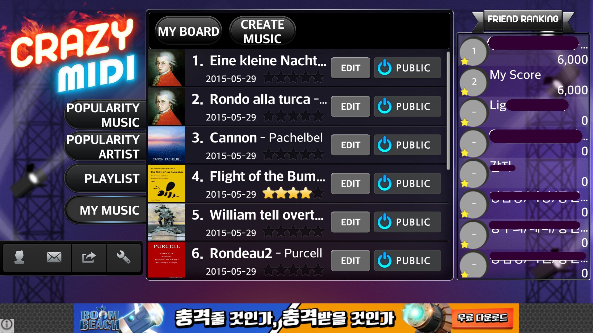 Download do APK de Rhythm Game - Crazy Midi para Android