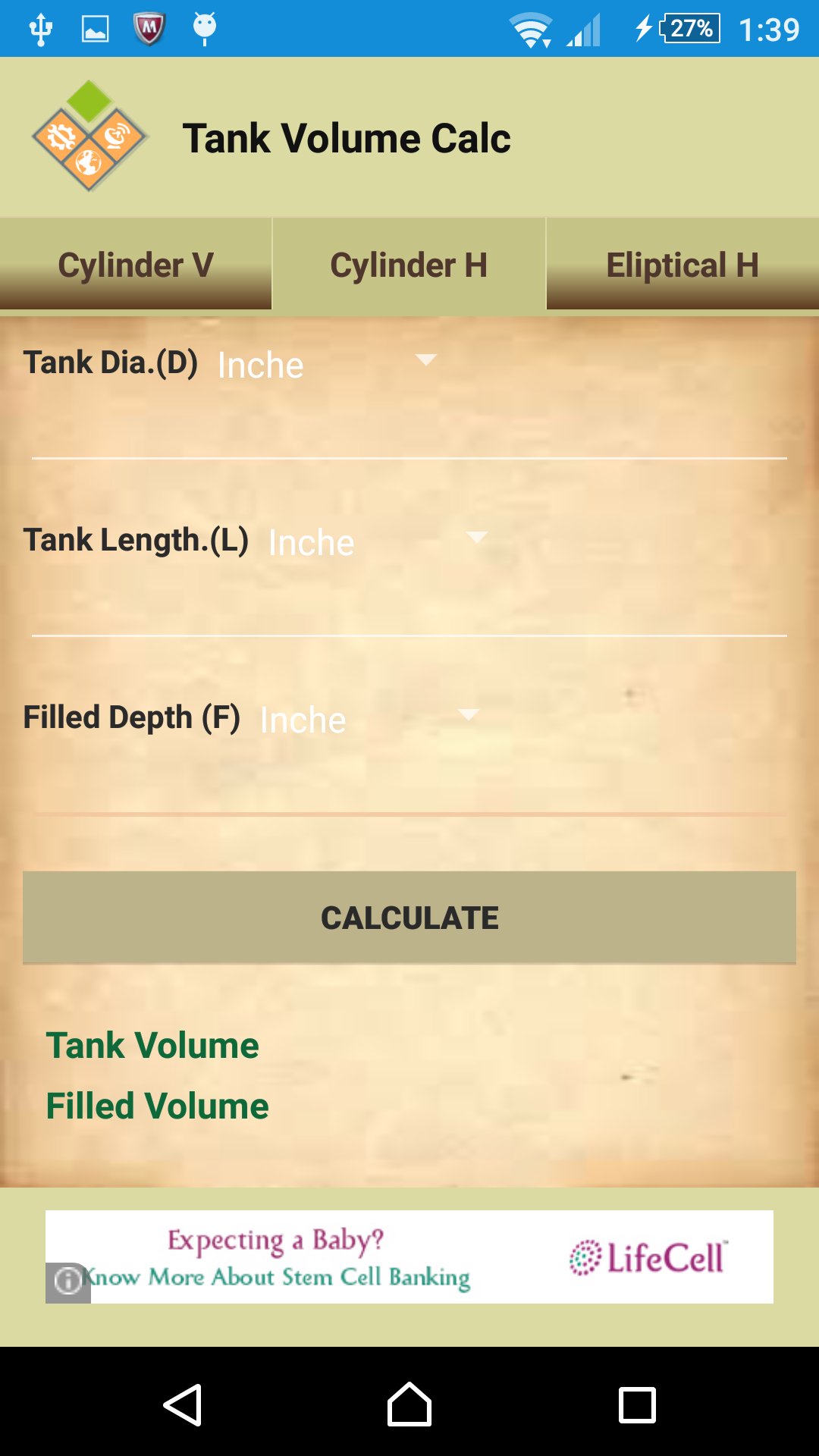 Descarga de APK de Volume Calculator para Android