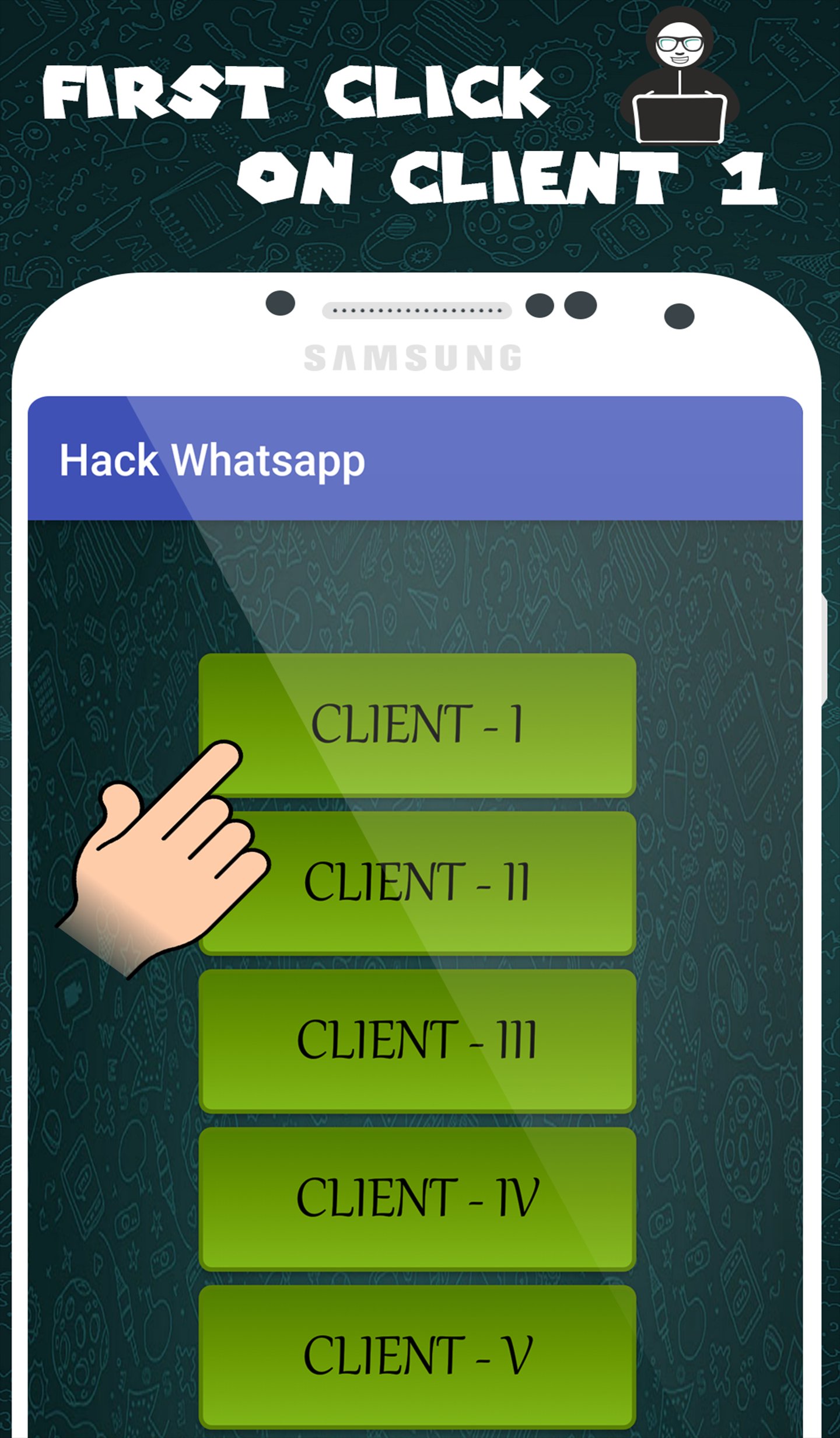 Android İndirme için Hack ‍wha‍ts‍ap‍p Prank APK