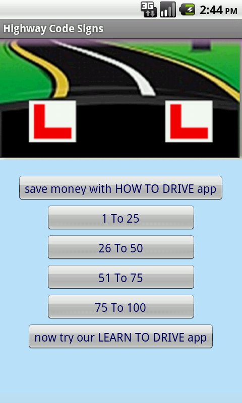 100 Highway Code Signs APK for Android Download