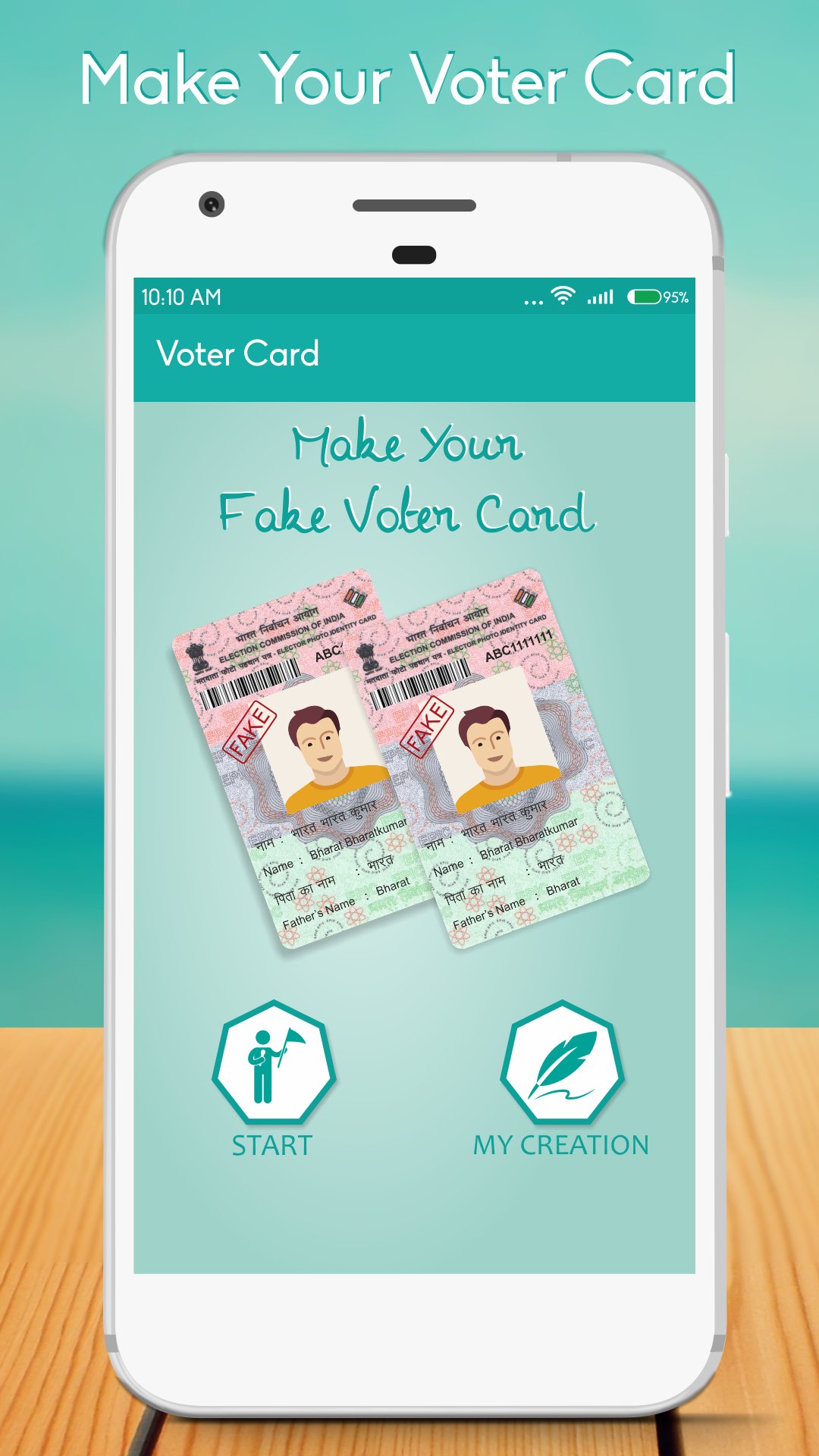 Voter Card ID Maker Prank (New) APK voor Android Download