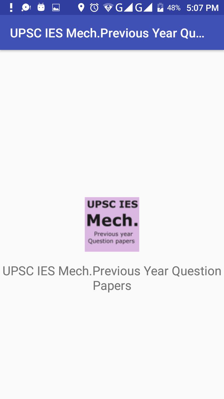 UPSC IES Mechanical Previous Year Question Papers APK for Android Download UPSC IES Mechanical Previous Year Question Papers APK for Android Download