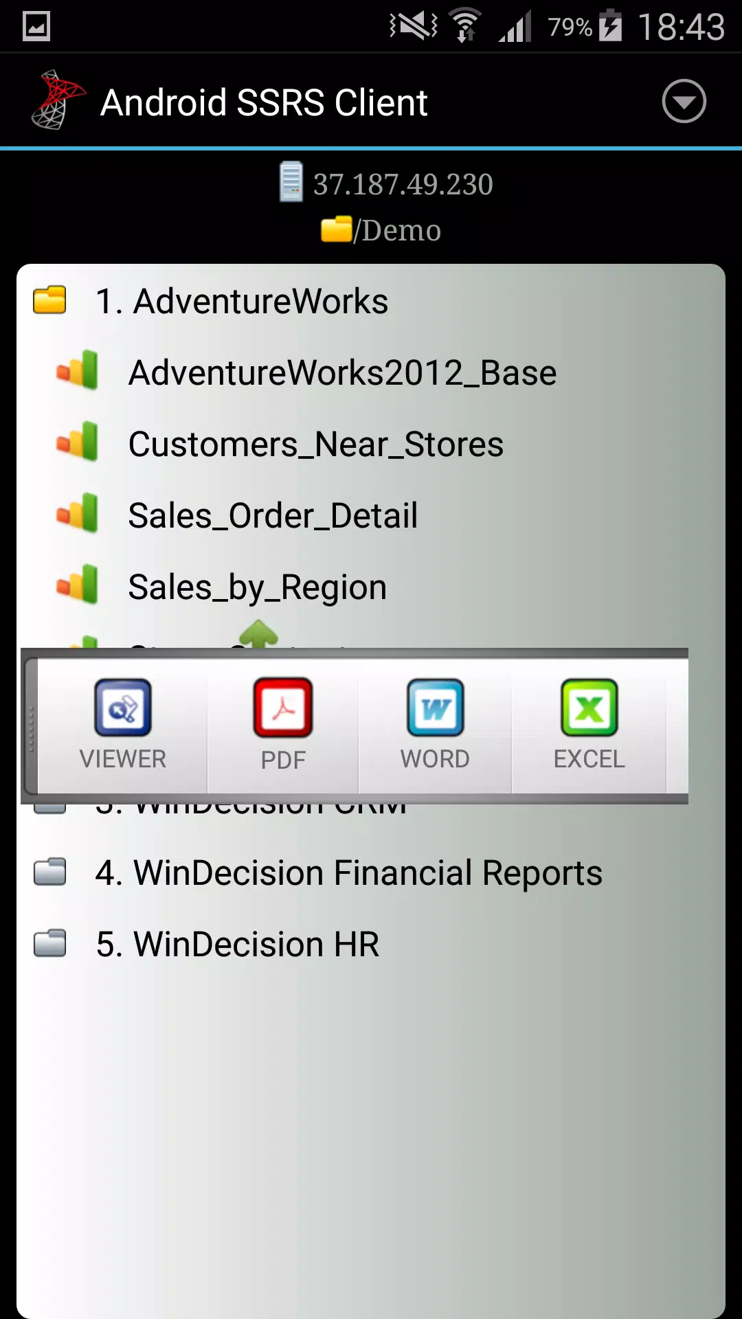 Ssrs Treeview