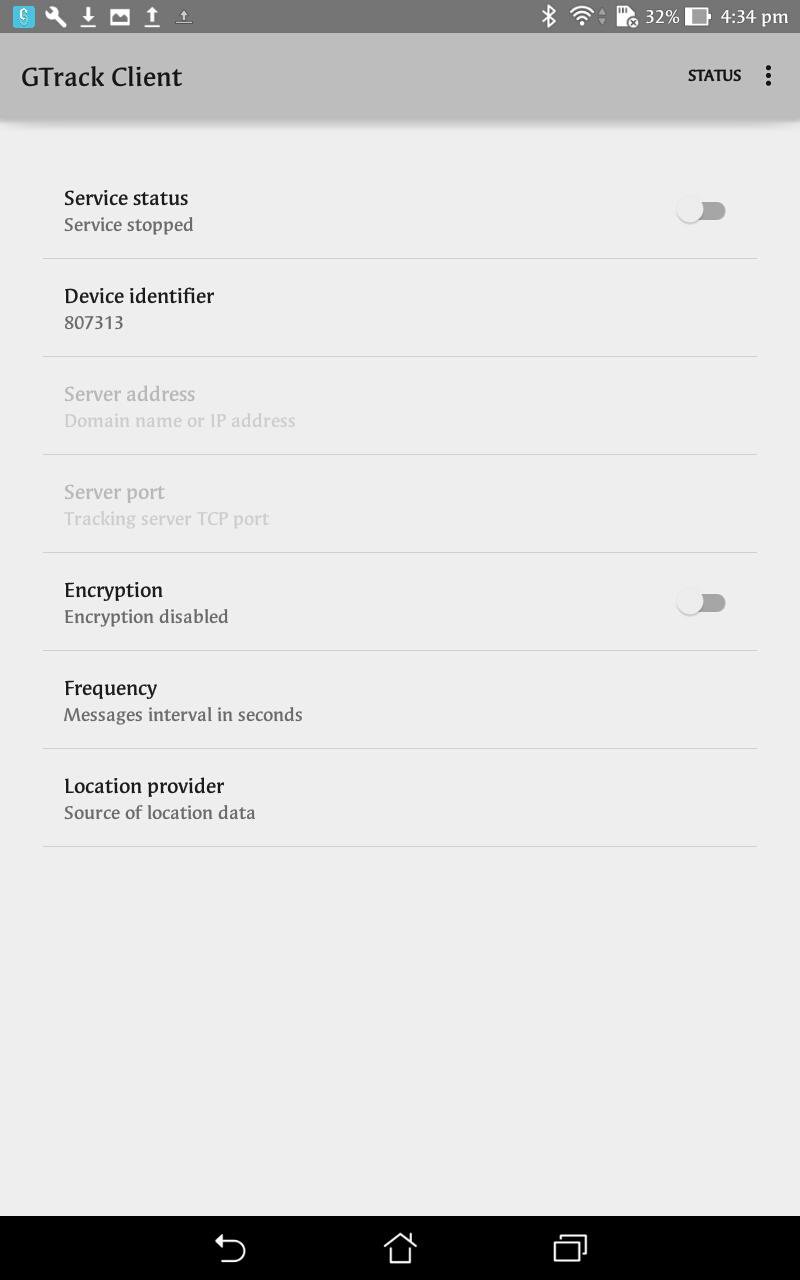 GTrack Client APK للاندرويد تنزيل