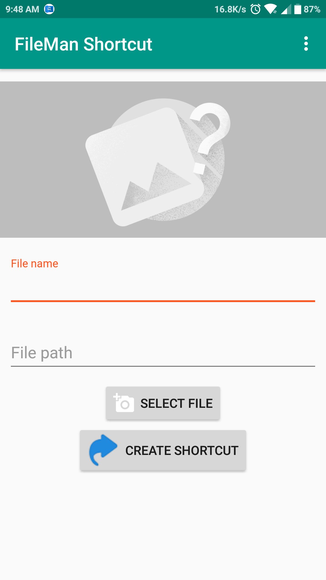 FileMan Shortcut ( Create Any File Shortcuts) Latest Version 1.4 for ...