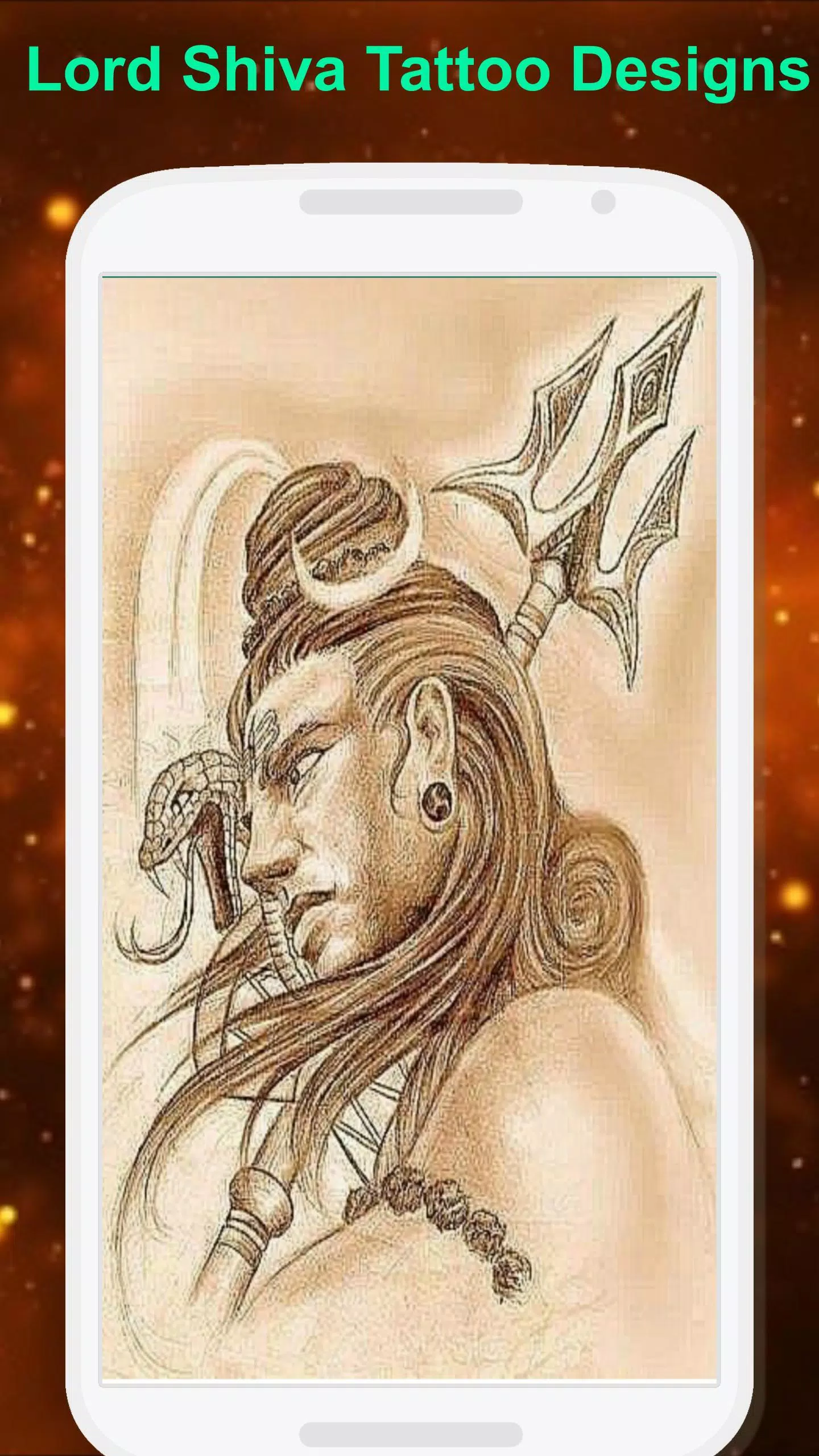Shiva Tattoo Sketch