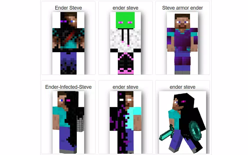 Minecraft Ender Steve