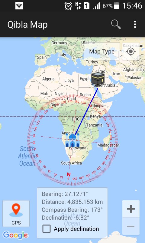 Descarga de APK de Qibla Map para Android