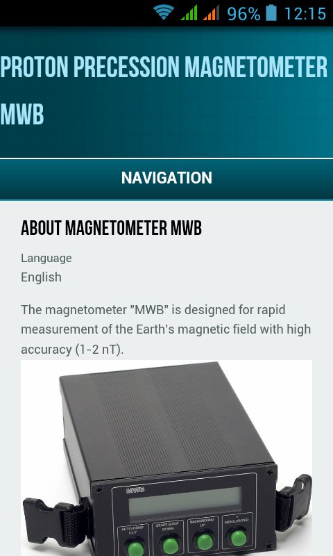 Proton magnetometer MWB APK for Android Download