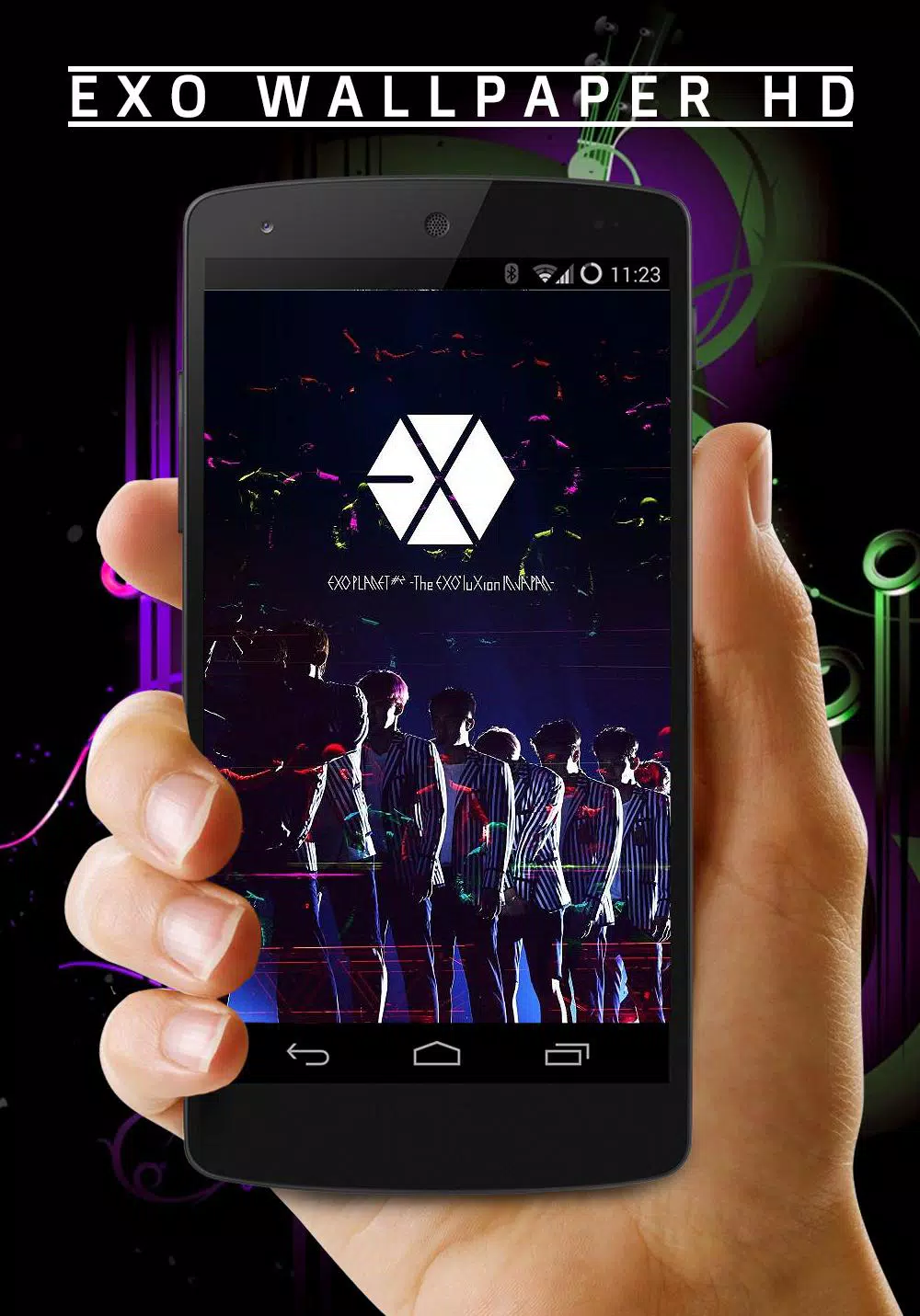 Exoplanet Kpop Wallpaper
