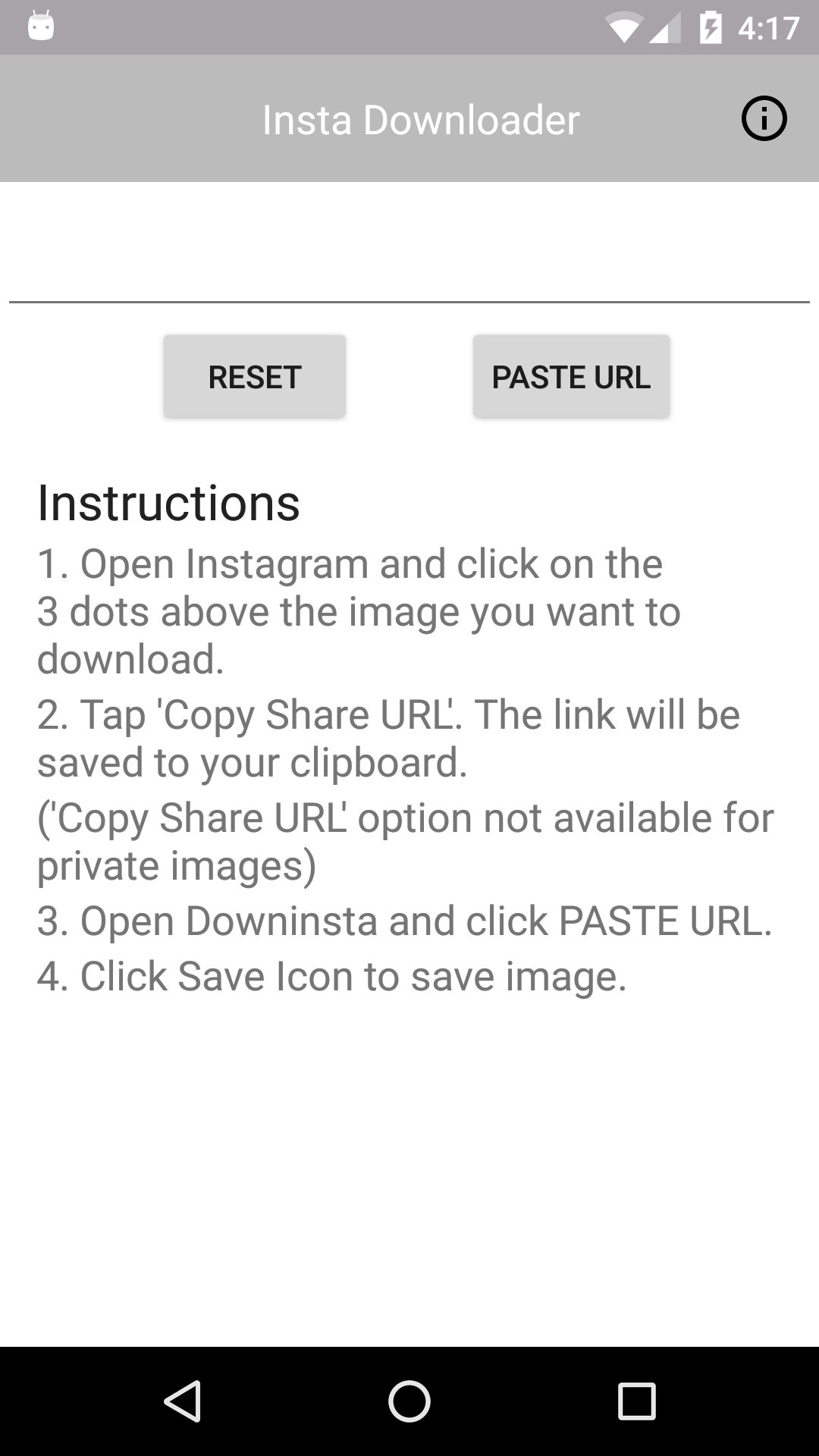 Insta Downloader : Instagram Image Downloader APK Download for Android ...