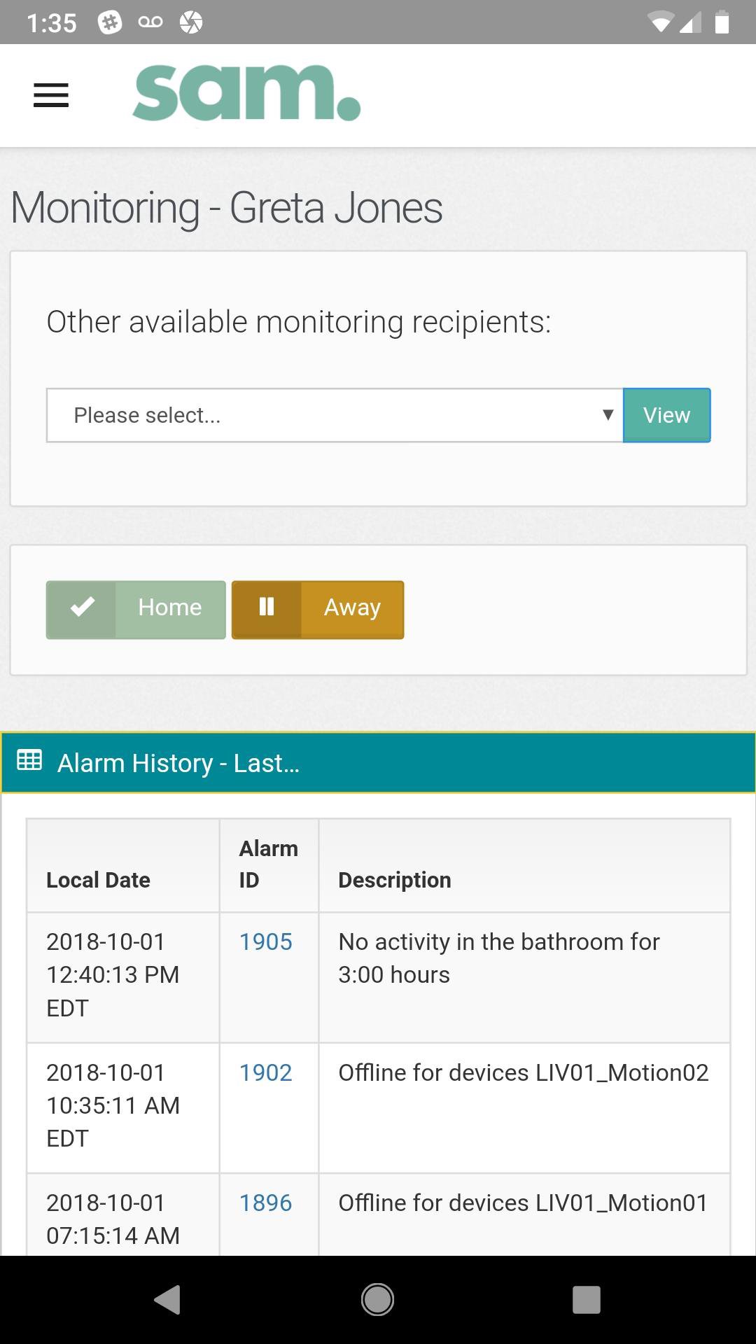 Download Smart Activity Monitoring (SAM) Latest Version 1.0.0 Android ...