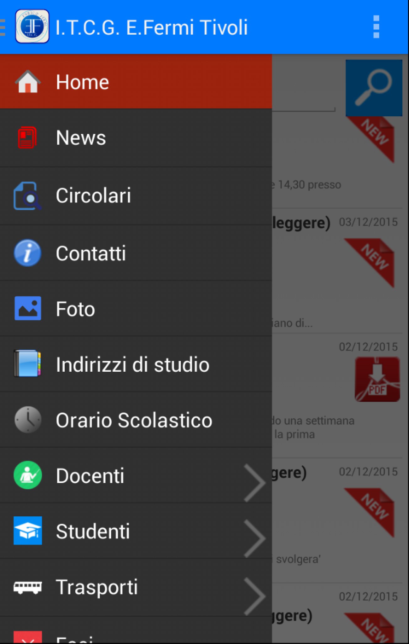 ITCG Enrico Fermi - Tivoli APK 안드로이드용 다운로드 - 최신 버전