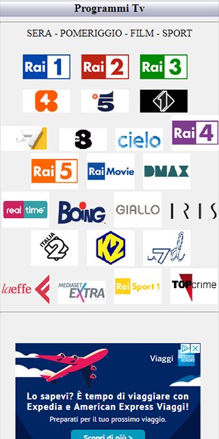 Programmi Tv APK برای دانلود اندروید