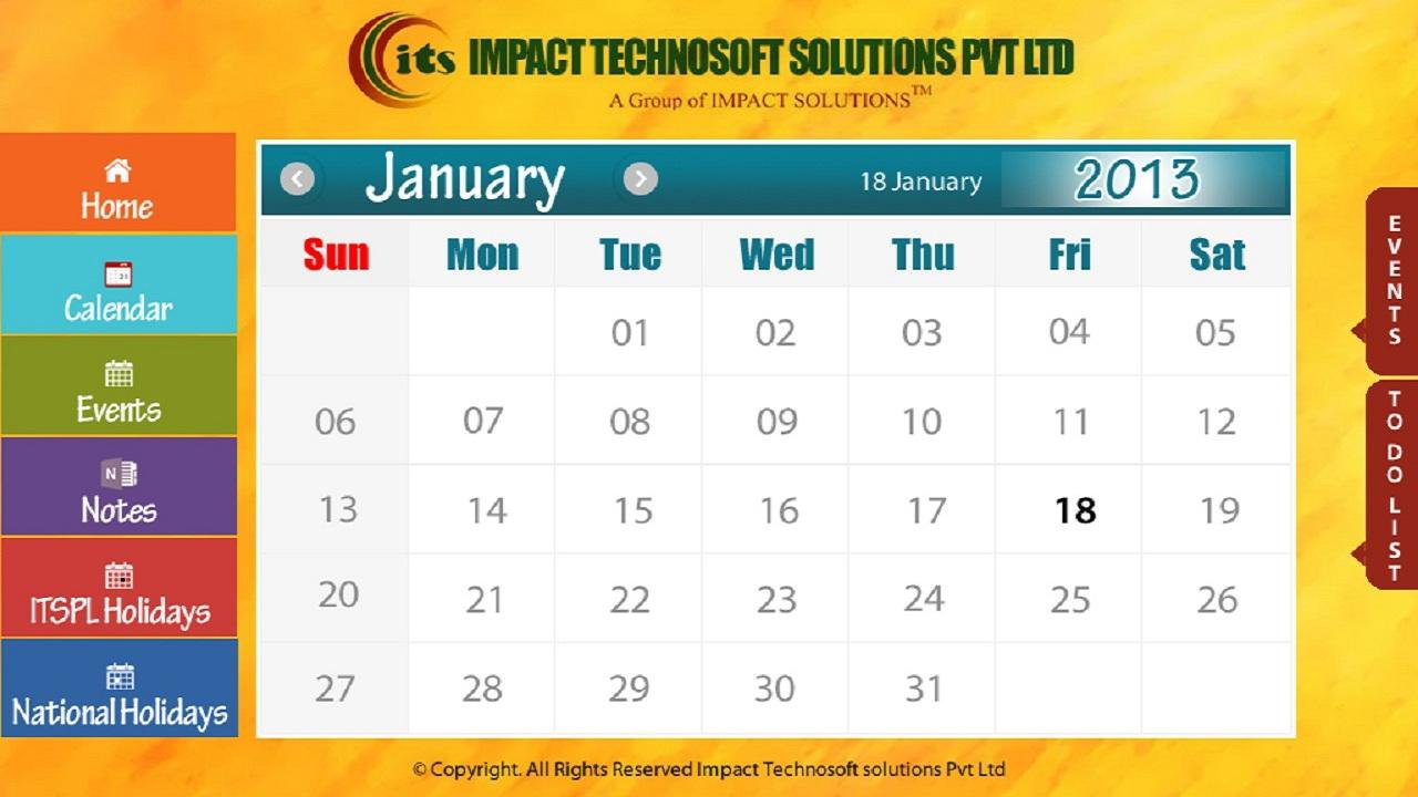 ITSPL Calendar APK for Android Download