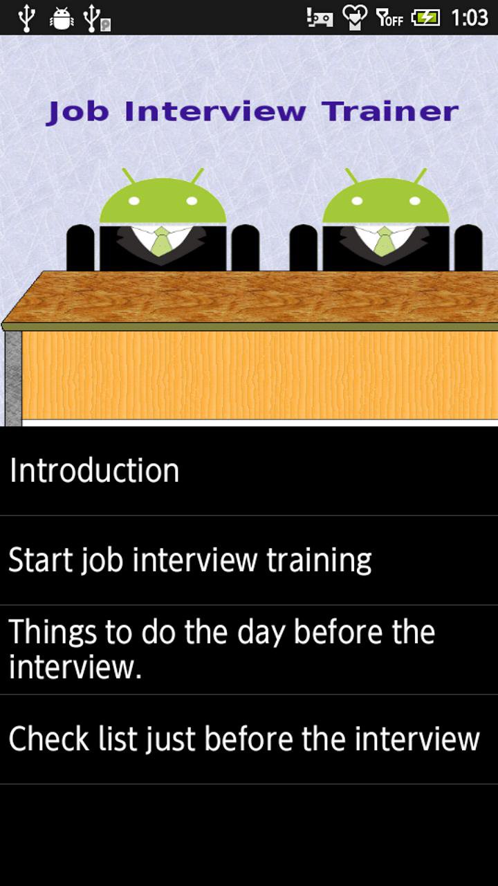 Download Job Interview Trainer Latest Version 1.2 Android APK File