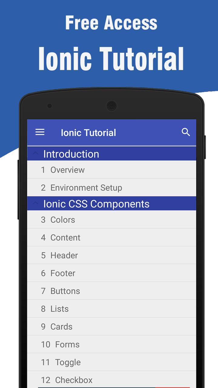 Ionic Tutorial APK for Android Download Ionic Tutorial APK for Android Download