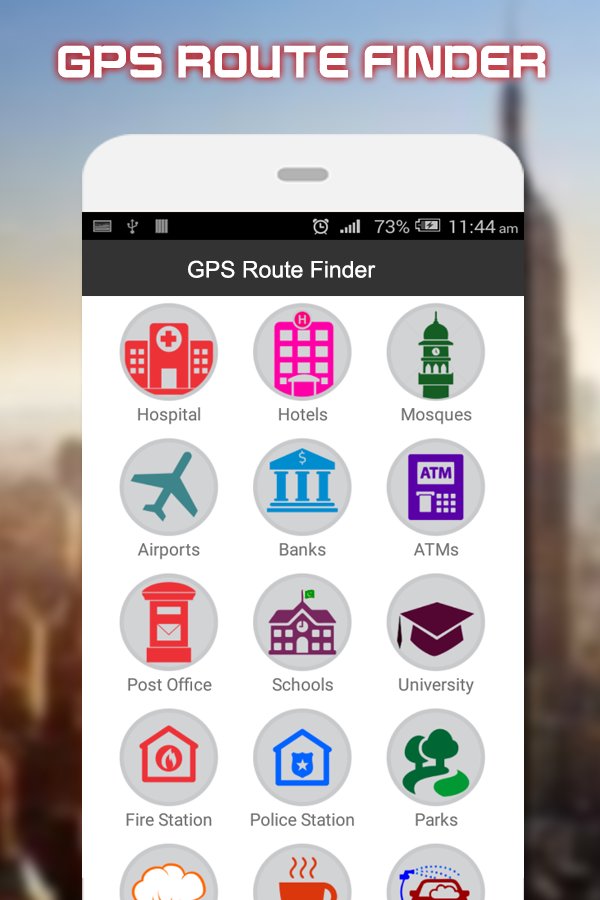 GPS Route Finder APK do pobrania na Androida