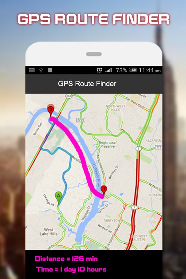 GPS Route Finder APK do pobrania na Androida