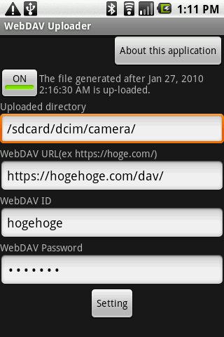 WebDAV Uploader APK for Android Download