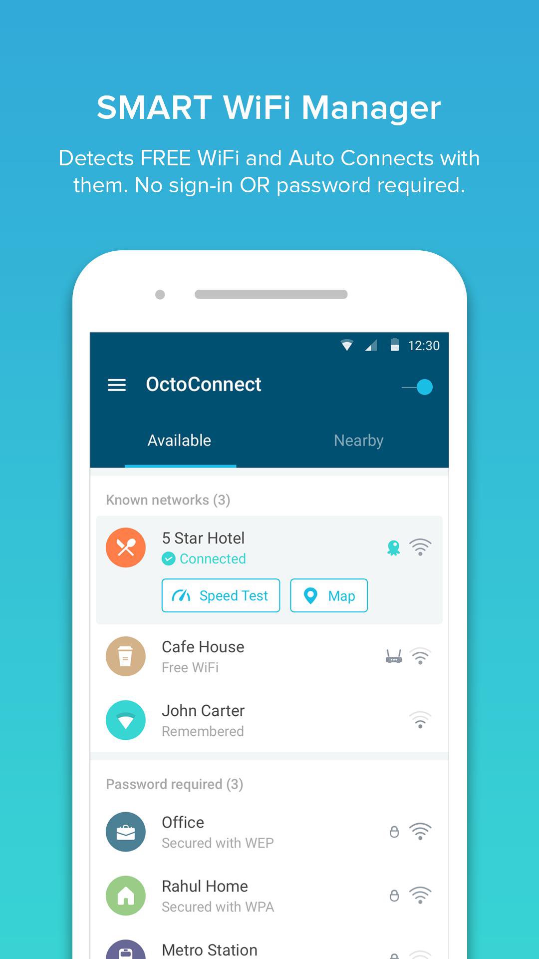 FREE WiFi - OctoConnect APK Download for Android - Latest Version