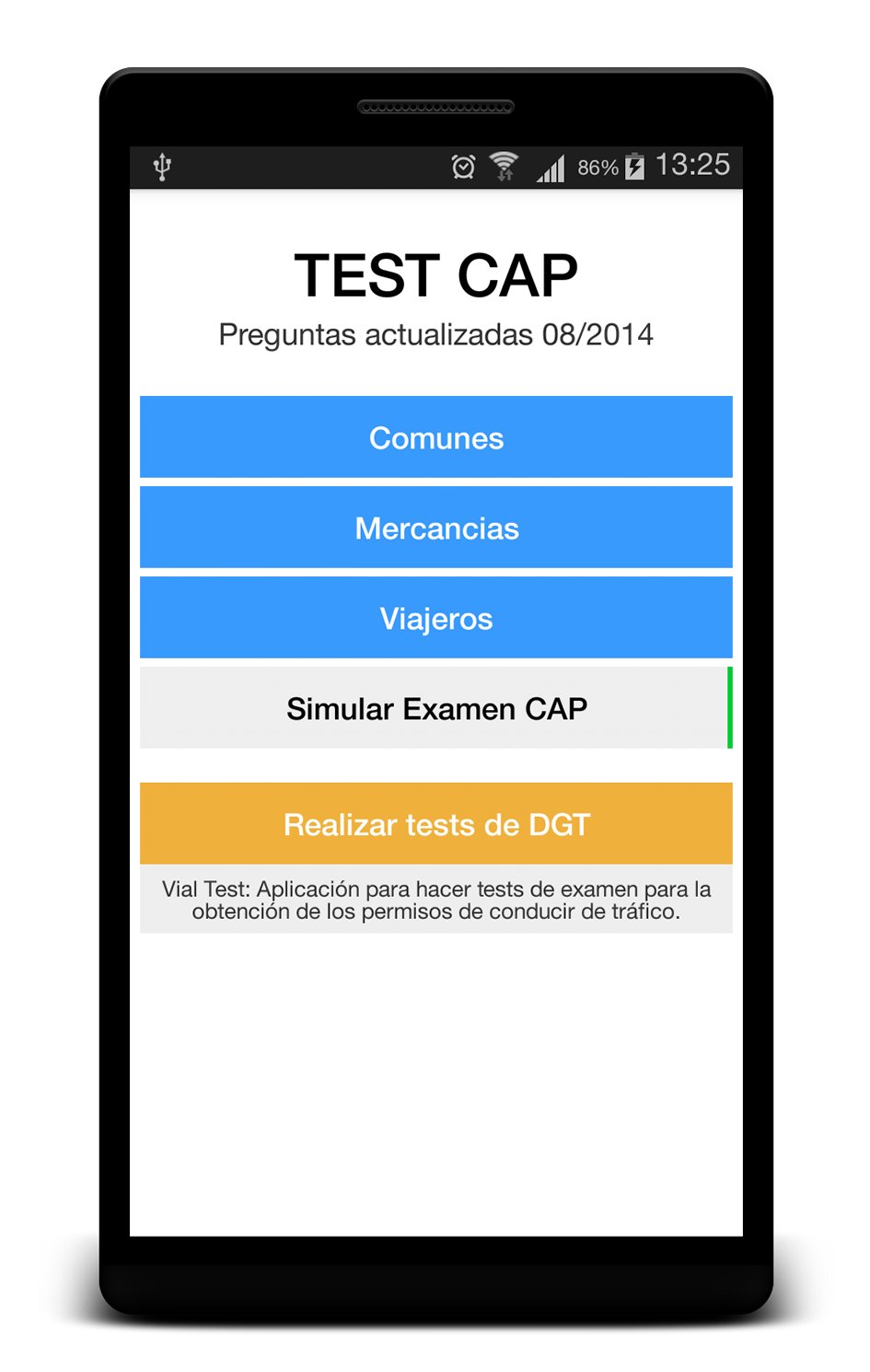 Descargar TEST CAP OFFLINE APK Última Versión 1.4.0 para Android