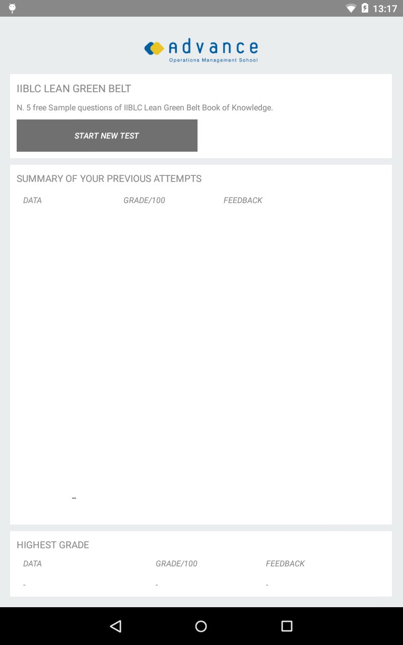 CGBL Lean Green Belt exam prep APK for Android Download