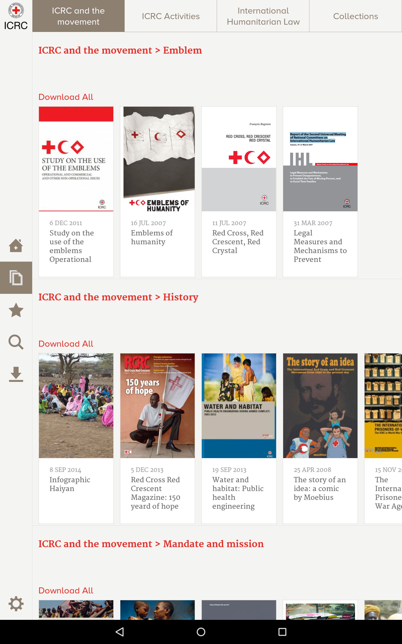 Descargar ICRC eLibrary APK Última Versión 1.1 para Android
