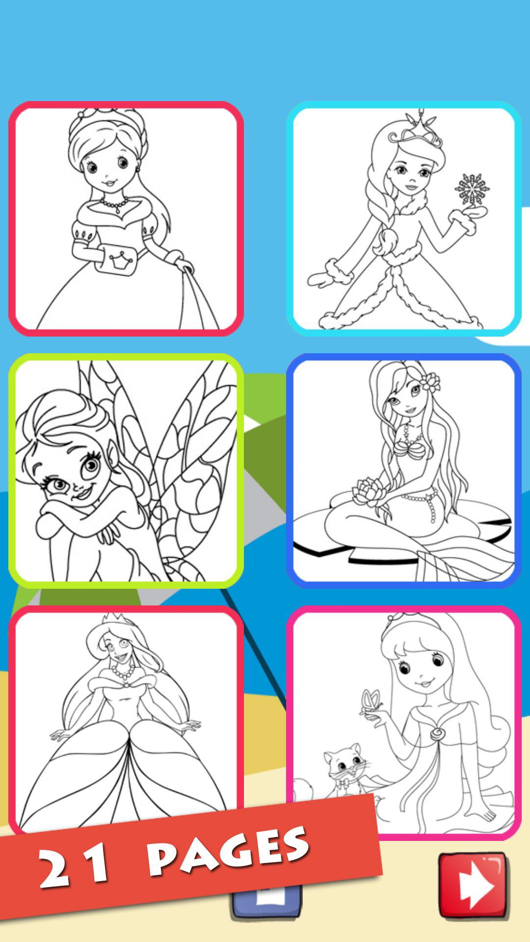 Descargar Ice Princess Coloring for Kids APK Última Versión 1.3 para ...