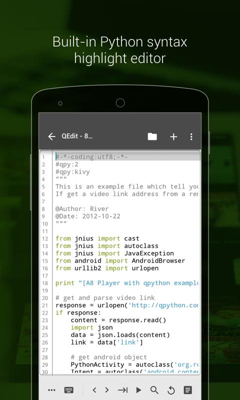 Qpython Python For Android Apk Download Free Education App For Android