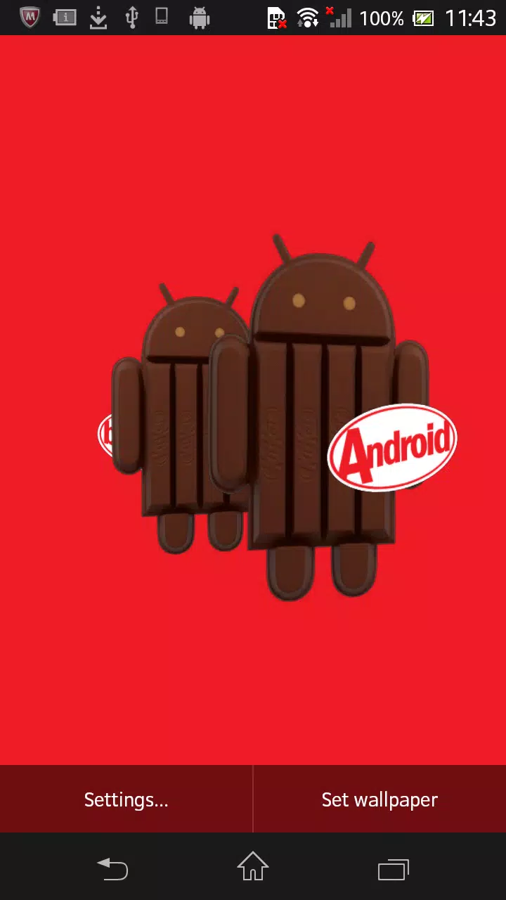 Android Kitkat Wallpaper