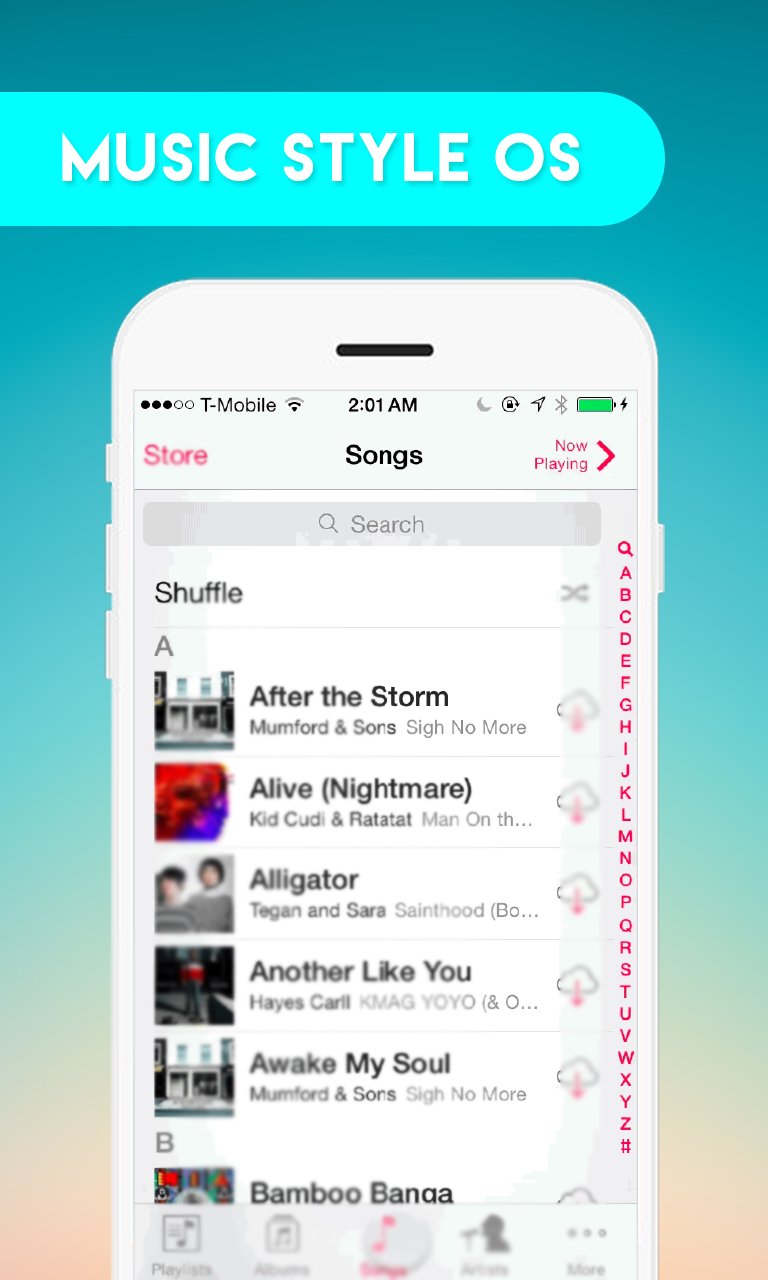 iMusic - OS 10 Music player APK for Android Download