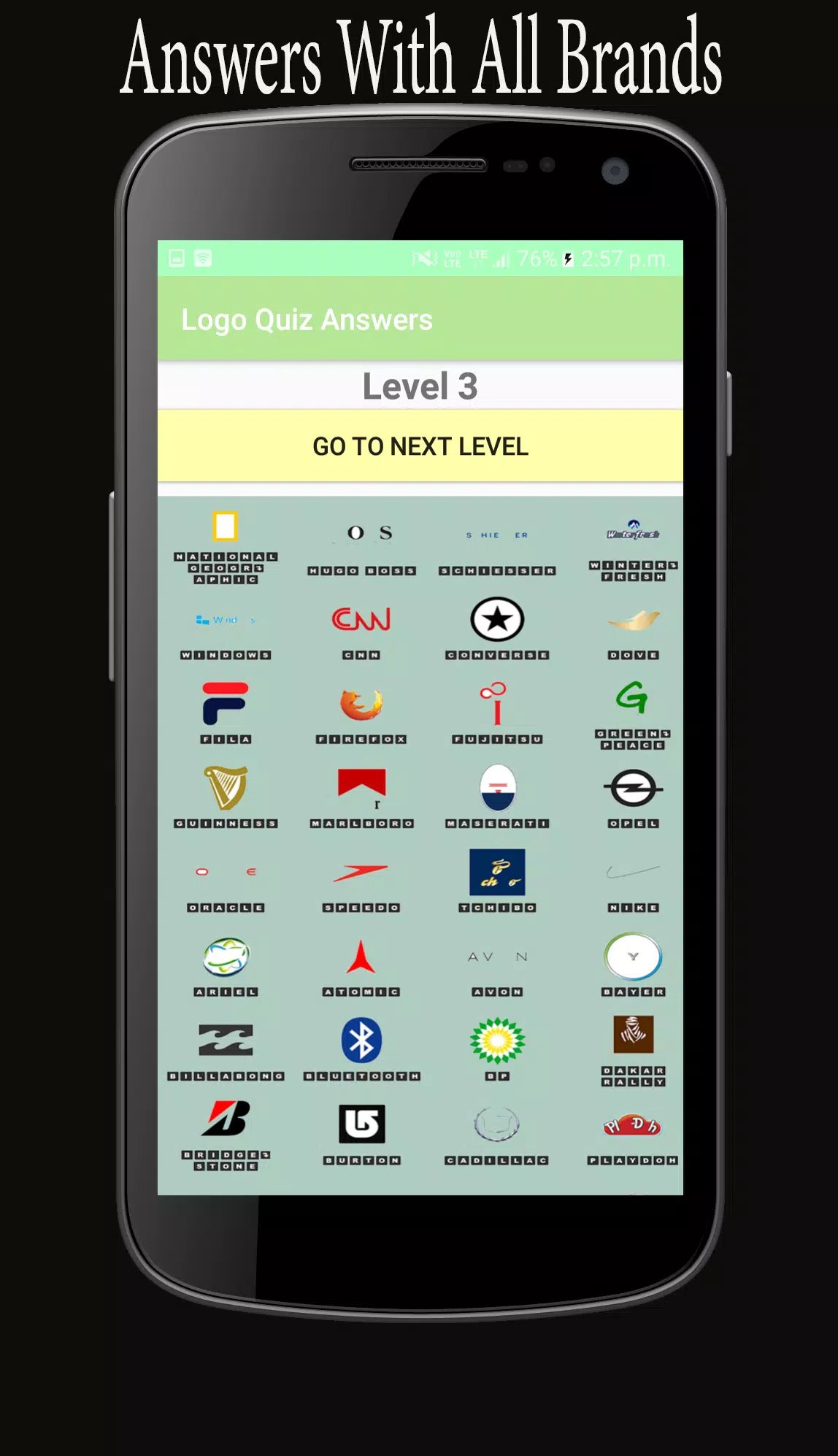Logo Quiz Answers Level 1 Android