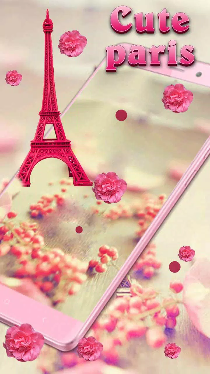 Cute Eiffel Tower Background