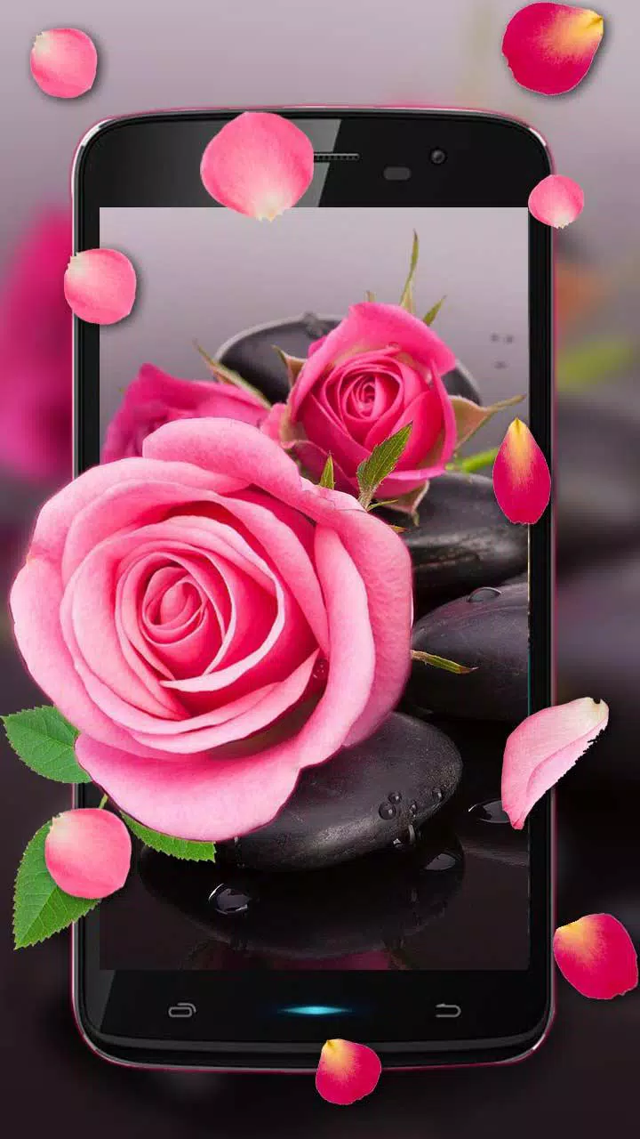 Animated Rose Cell Phone Wallpaper