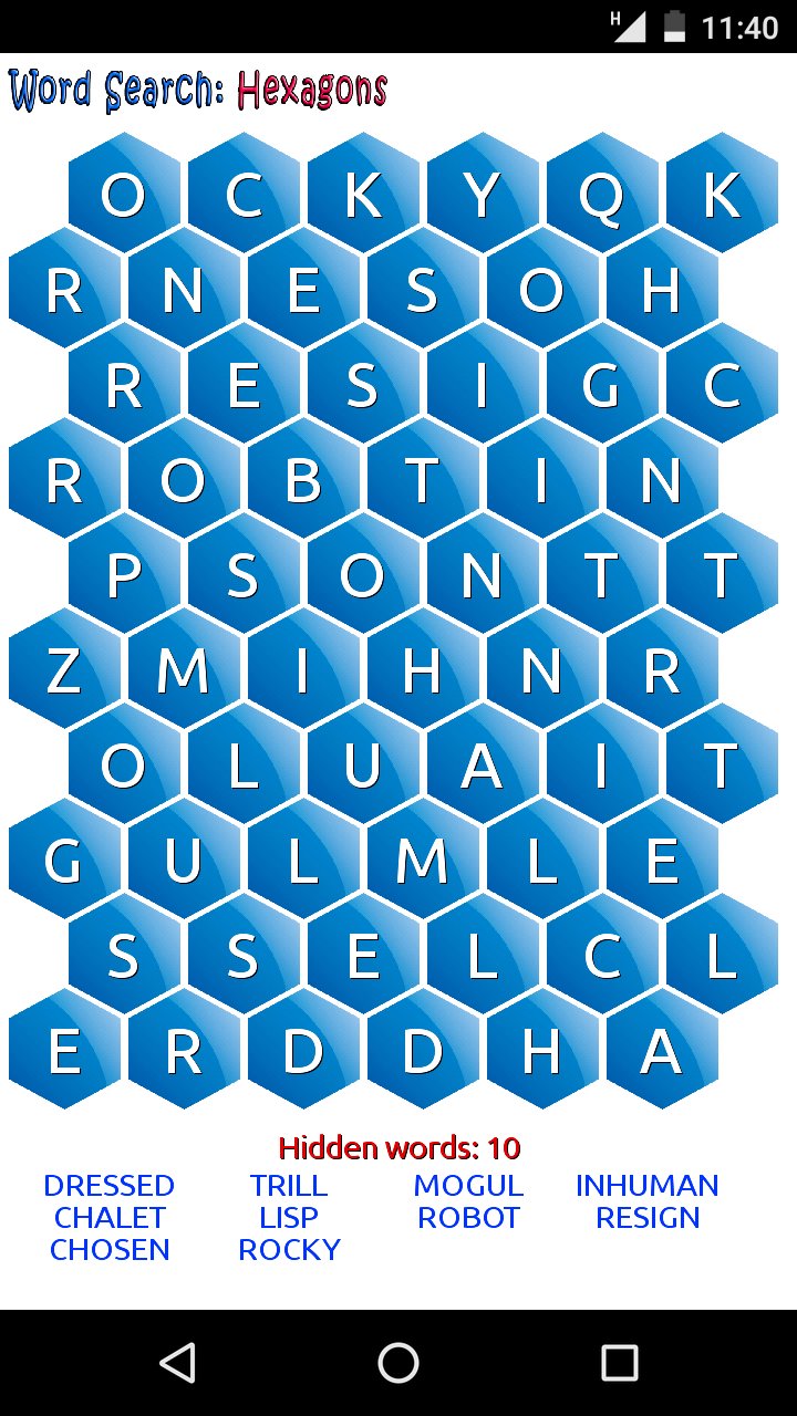 Word Search: Hexagons APK for Android Download