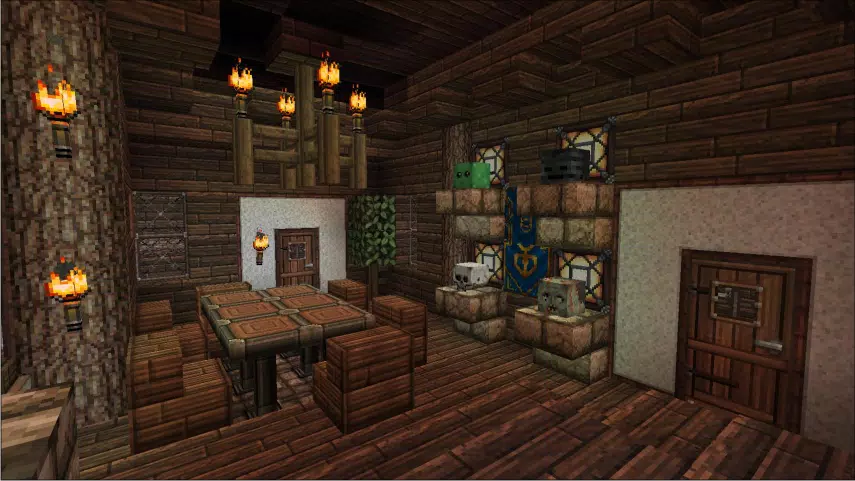 Minecraft Medieval Bedroom