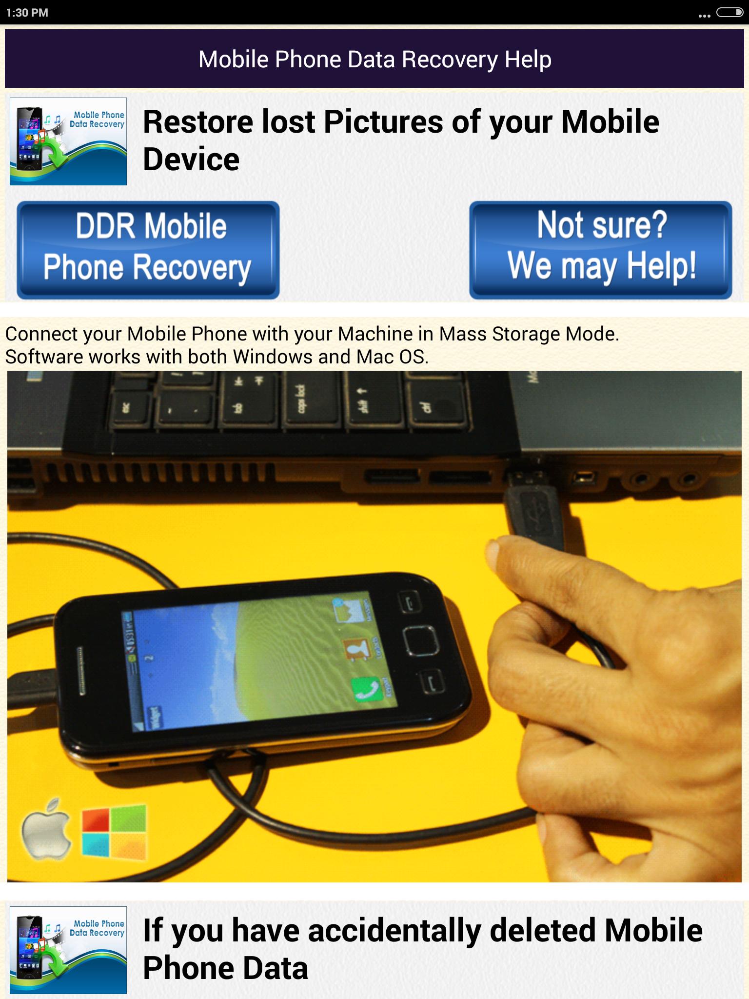 Mobile Phone Data Recovery HLP for Android - APK Download Mobile Phone Data Recovery HLP for Android - APK Download
