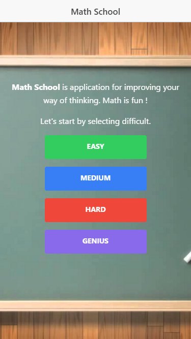 Download Math School Latest Version 0.4 Android APK File