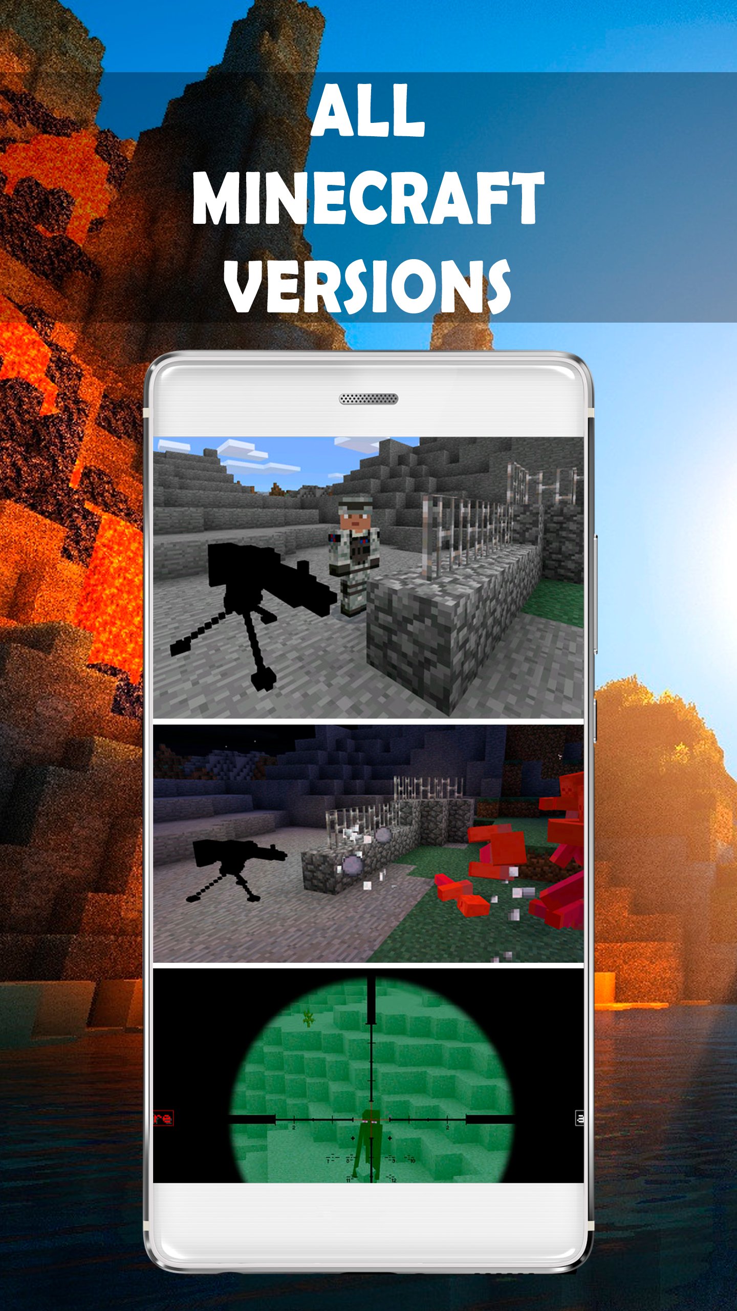 ดาวน์โหลด Machine gun mod for Minecraft APK สำหรับ Android