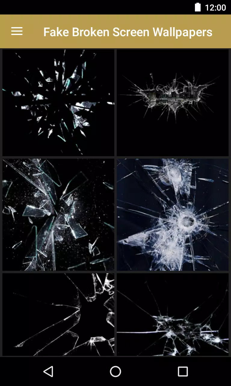 Fake Shattered Screen