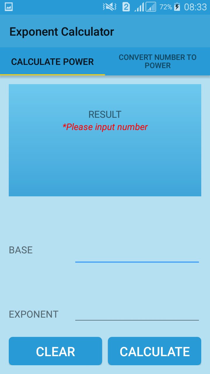 Exponent Calculator APK for Android Download