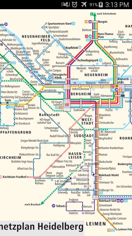 Heidelberg Tram Map APK for Android Download