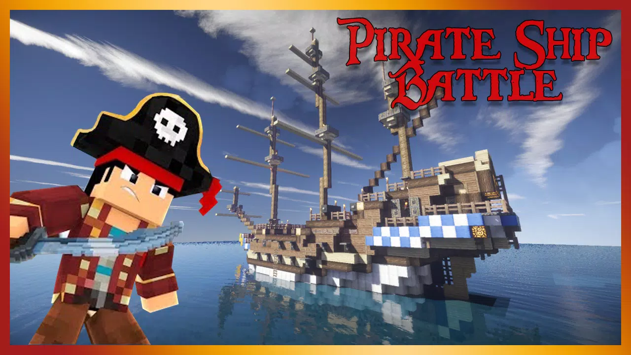 Pirate Ship Minecraft Battle
