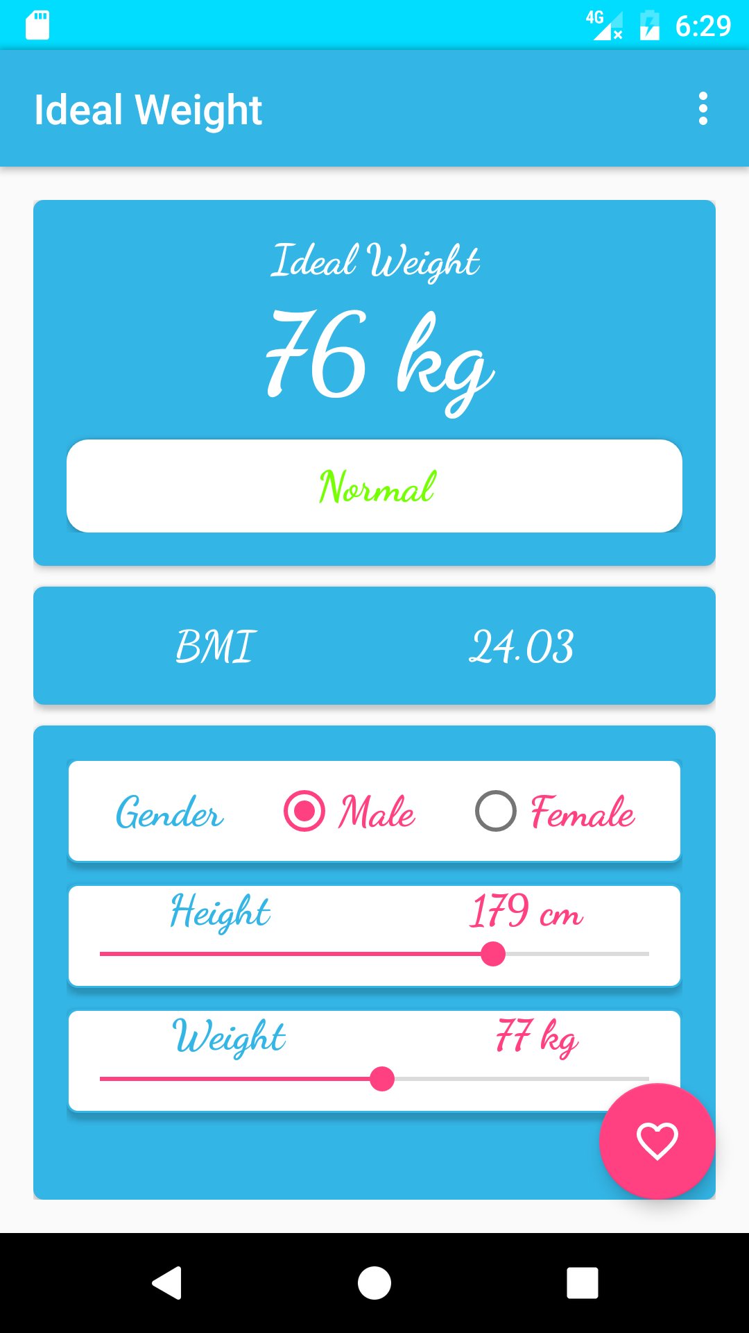 Ideal Weight and BMI Calculator APK for Android Download